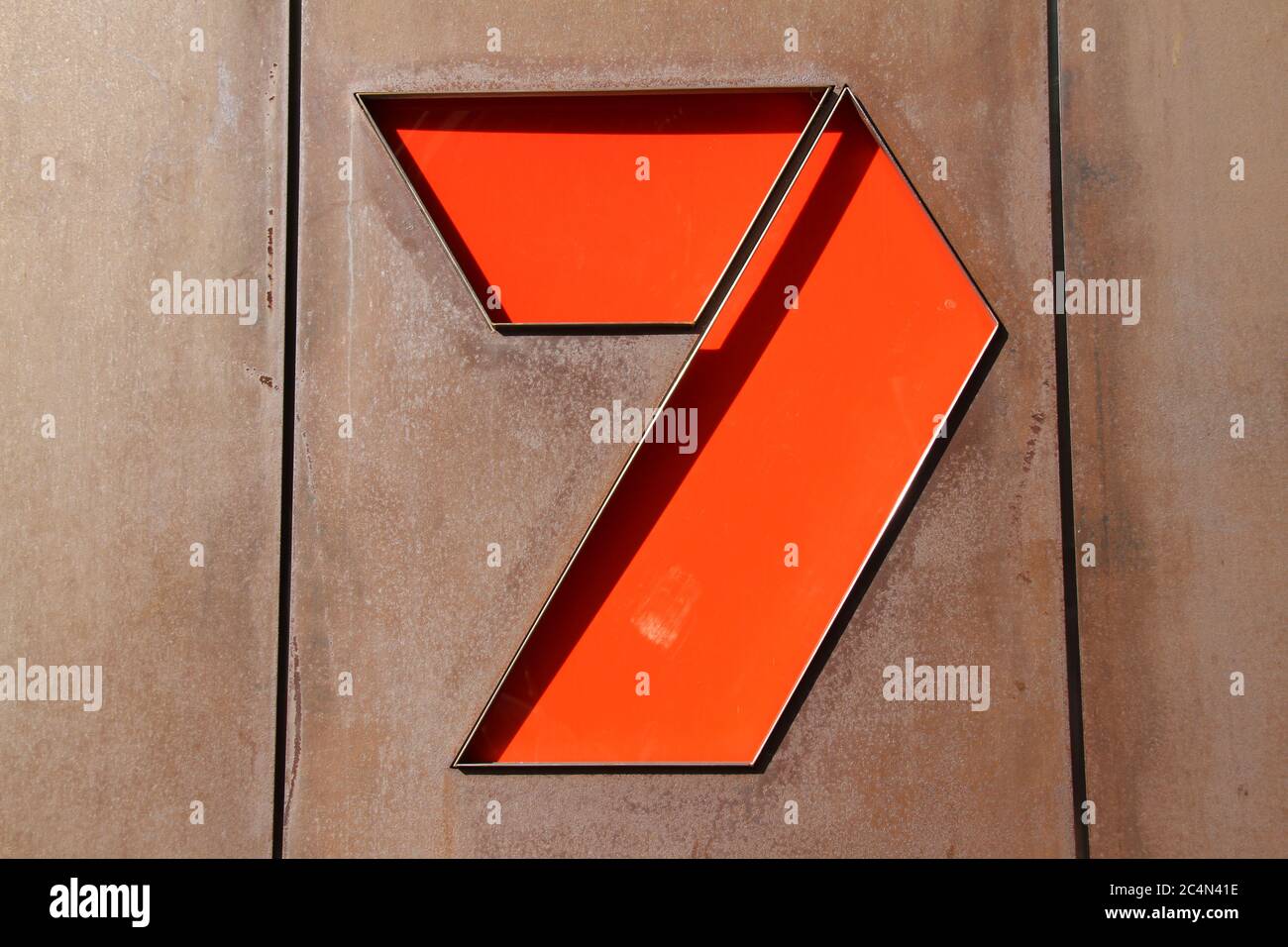 Seven news logo hi-res stock photography and images - Alamy
