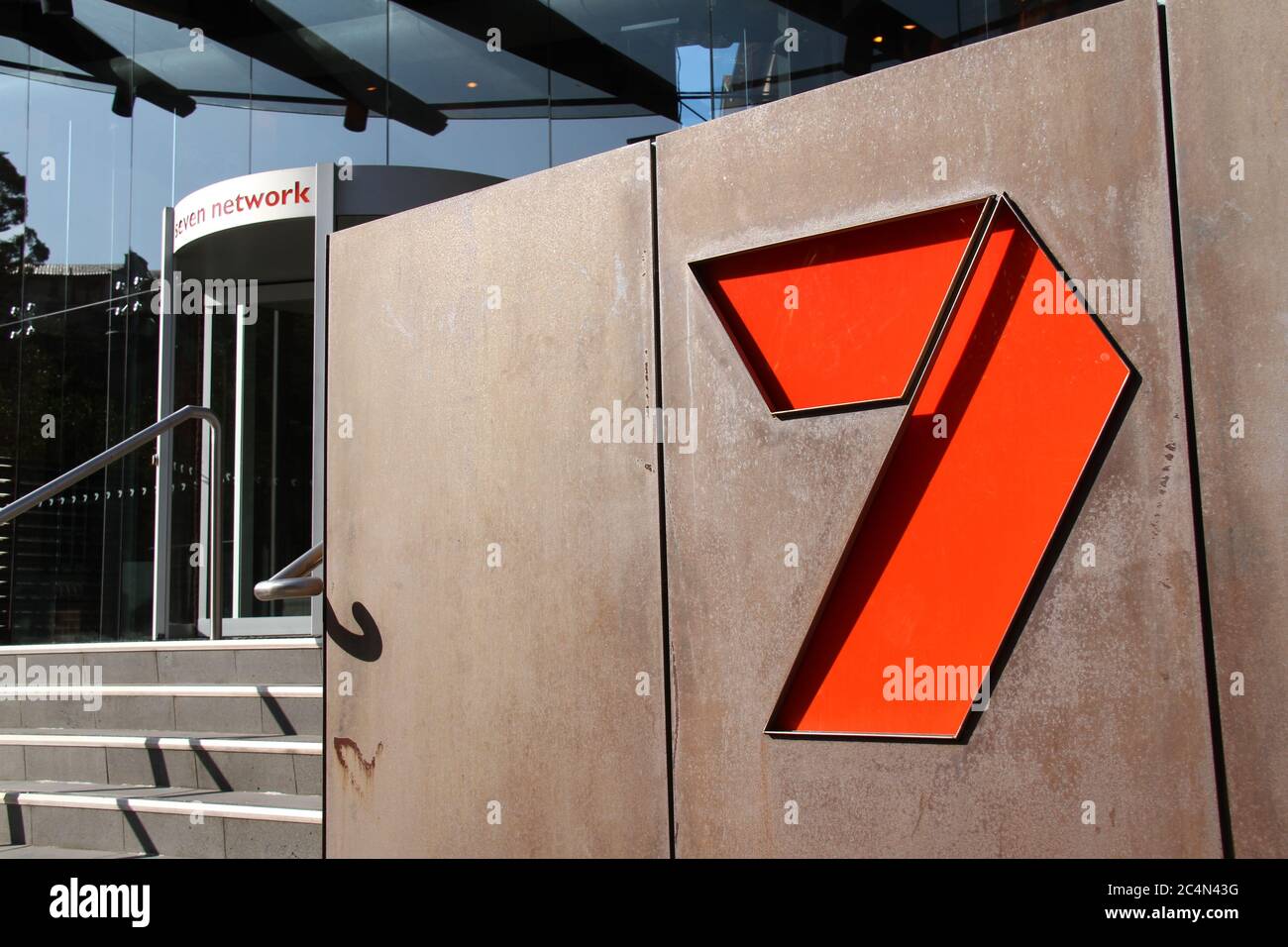 The Channel Seven office at 38-42 Pirrama Road, Pyrmont, Sydney Stock ...