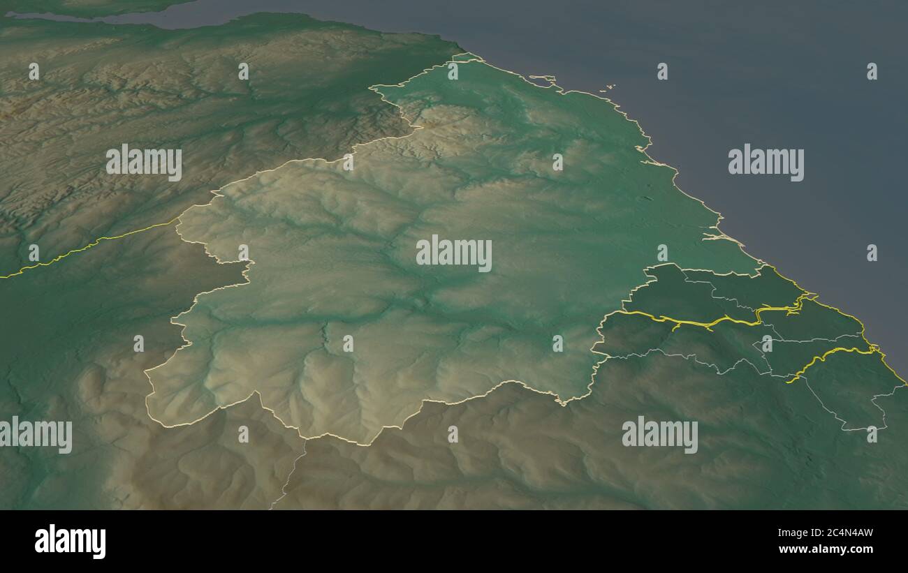 Map of morpeth hi-res stock photography and images - Alamy