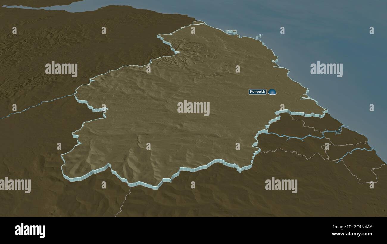 Morpeth map hi-res stock photography and images - Alamy