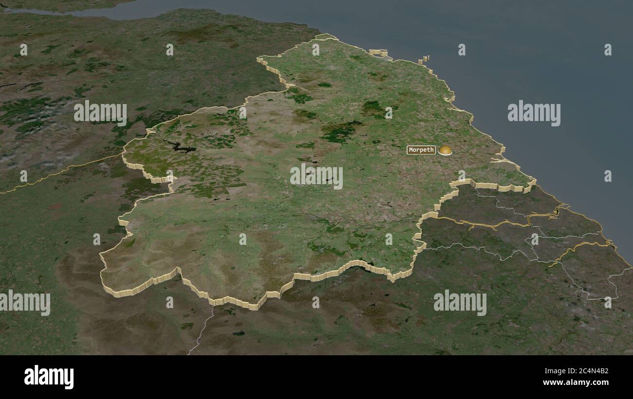 Morpeth map hi-res stock photography and images - Alamy