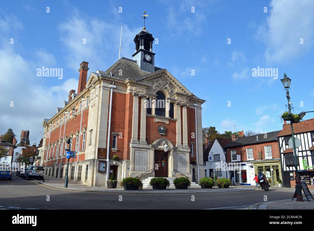 Henley Town Hall, Market Place, Henley, Oxfordshire, UK Stock Photo - Alamy