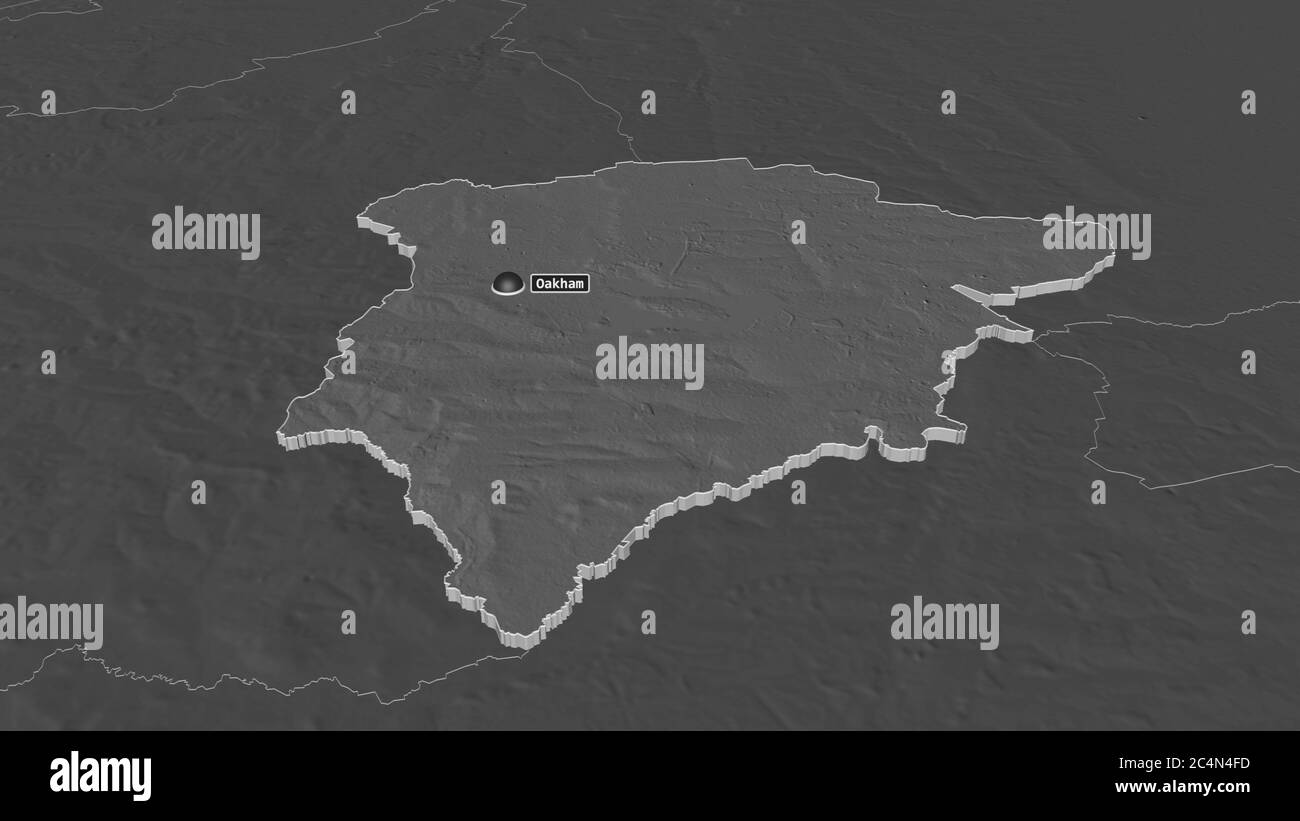 Map of oakham hi-res stock photography and images - Alamy