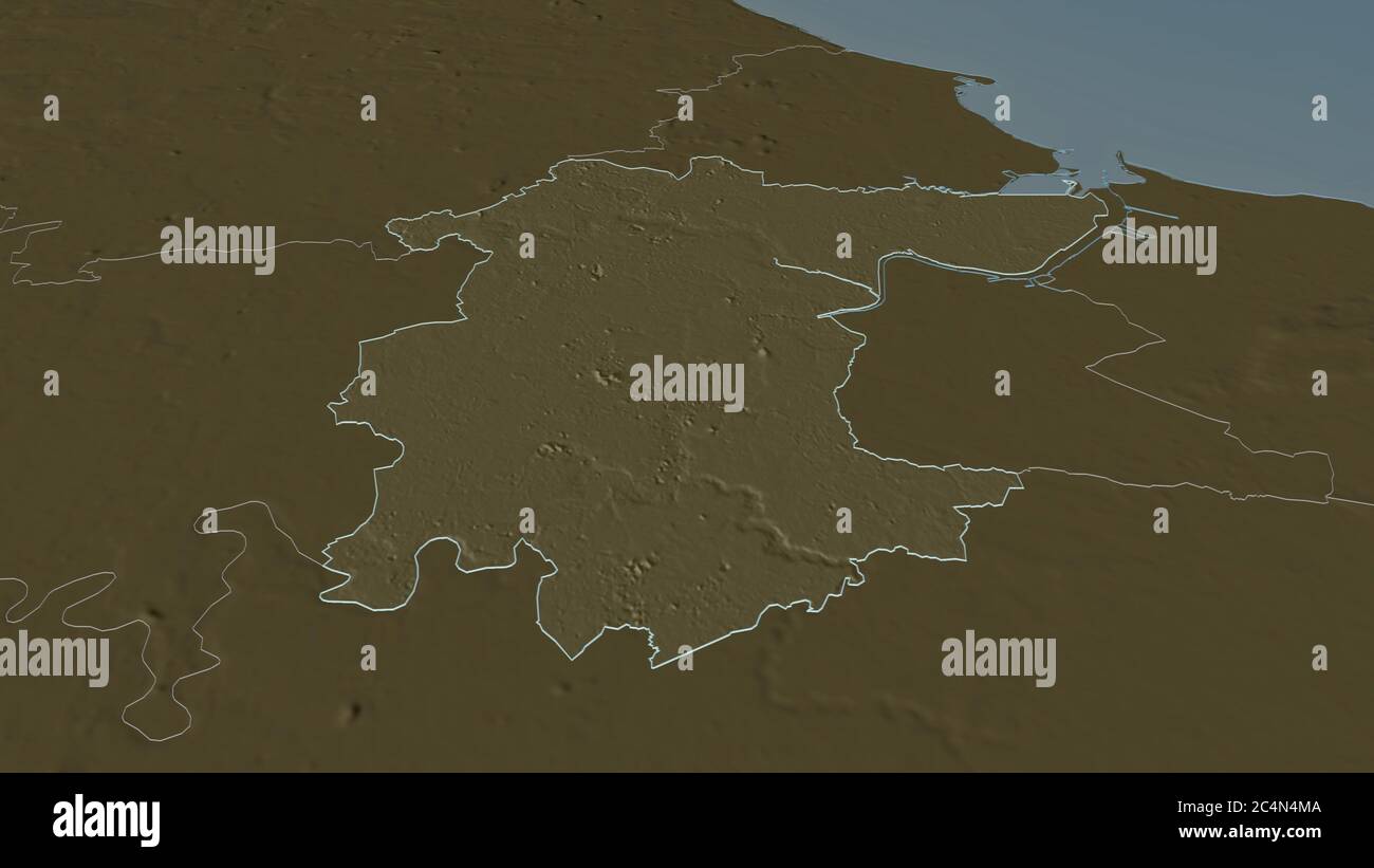 Map of stockton on tees hi-res stock photography and images - Alamy