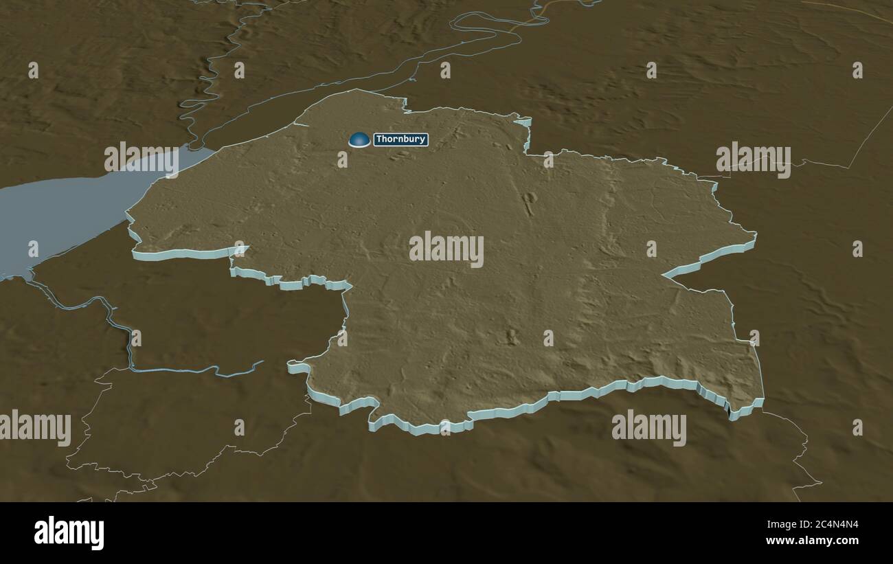 Map Of South Gloucestershire High Resolution Stock Photography and ...