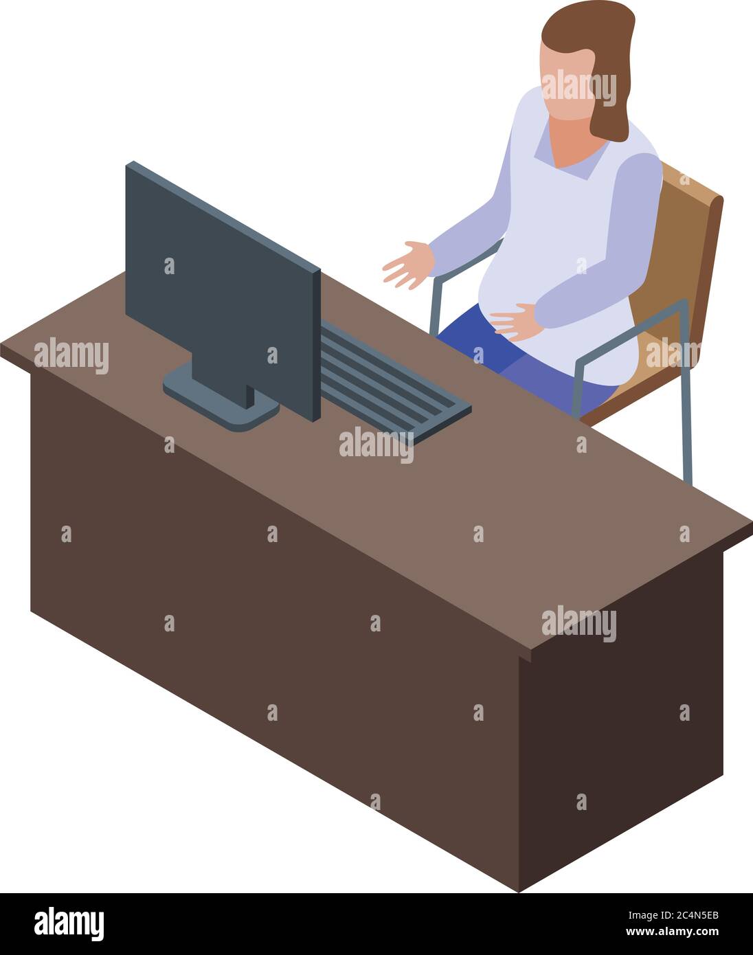 Bank front desk Stock Vector Images - Alamy