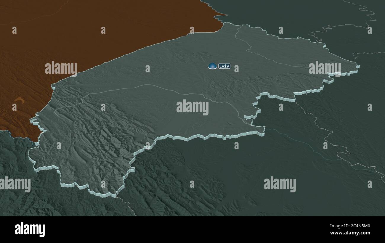 Map of lwow hi-res stock photography and images - Alamy