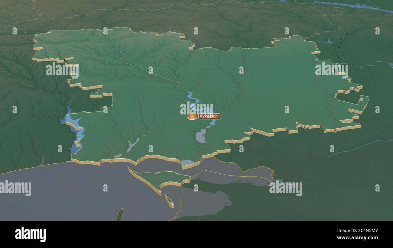 Map of nikolayev hi-res stock photography and images - Alamy