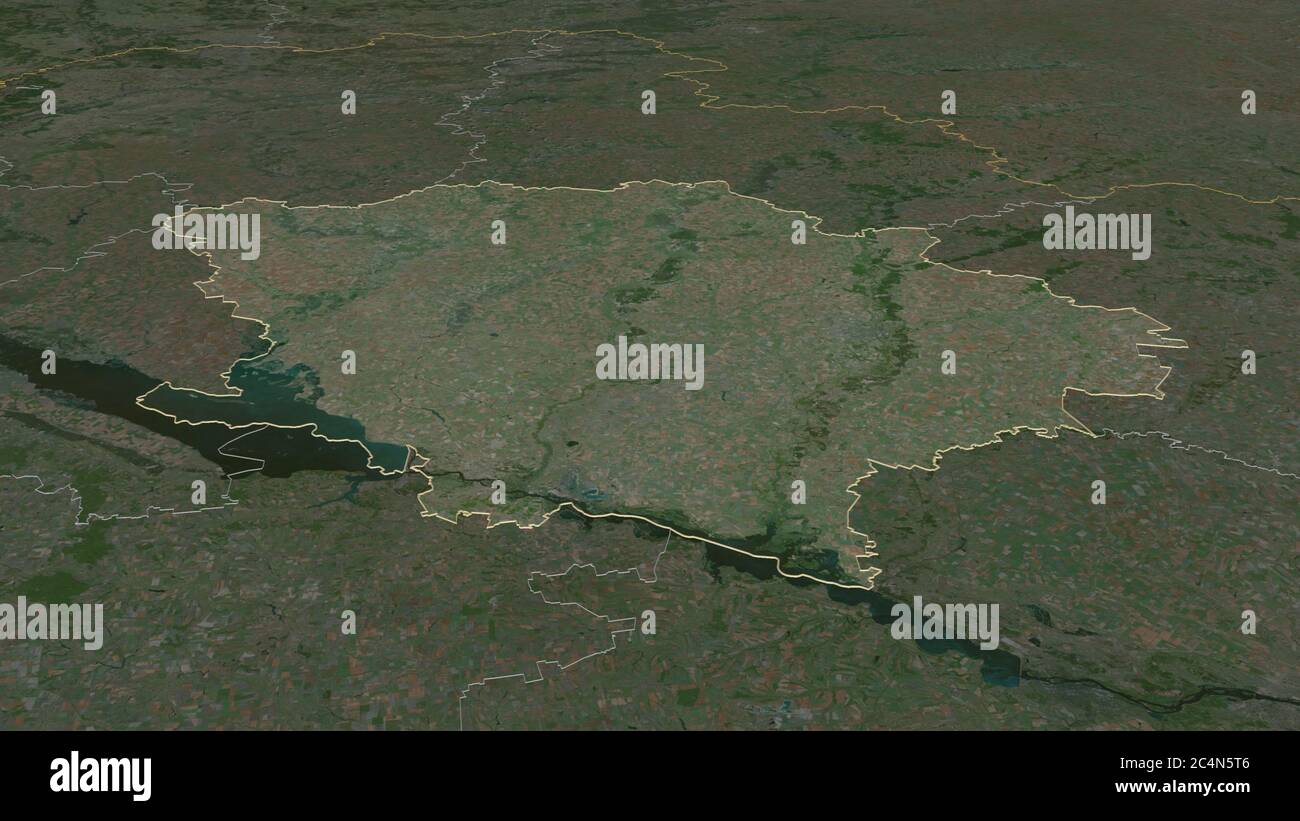 Ukraine map satellite geography hi-res stock photography and images - Alamy