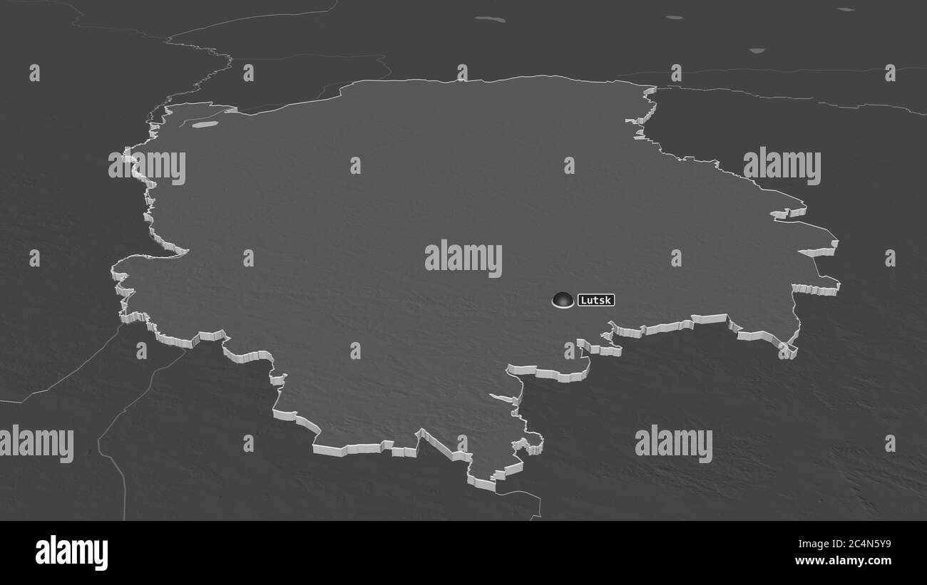 Volhynia map Black and White Stock Photos & Images - Alamy