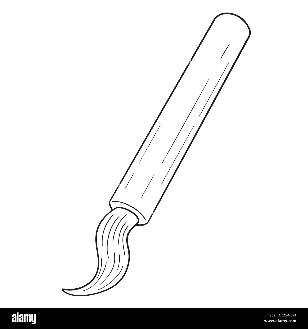 vector of brush Stock Vector Image & Art - Alamy