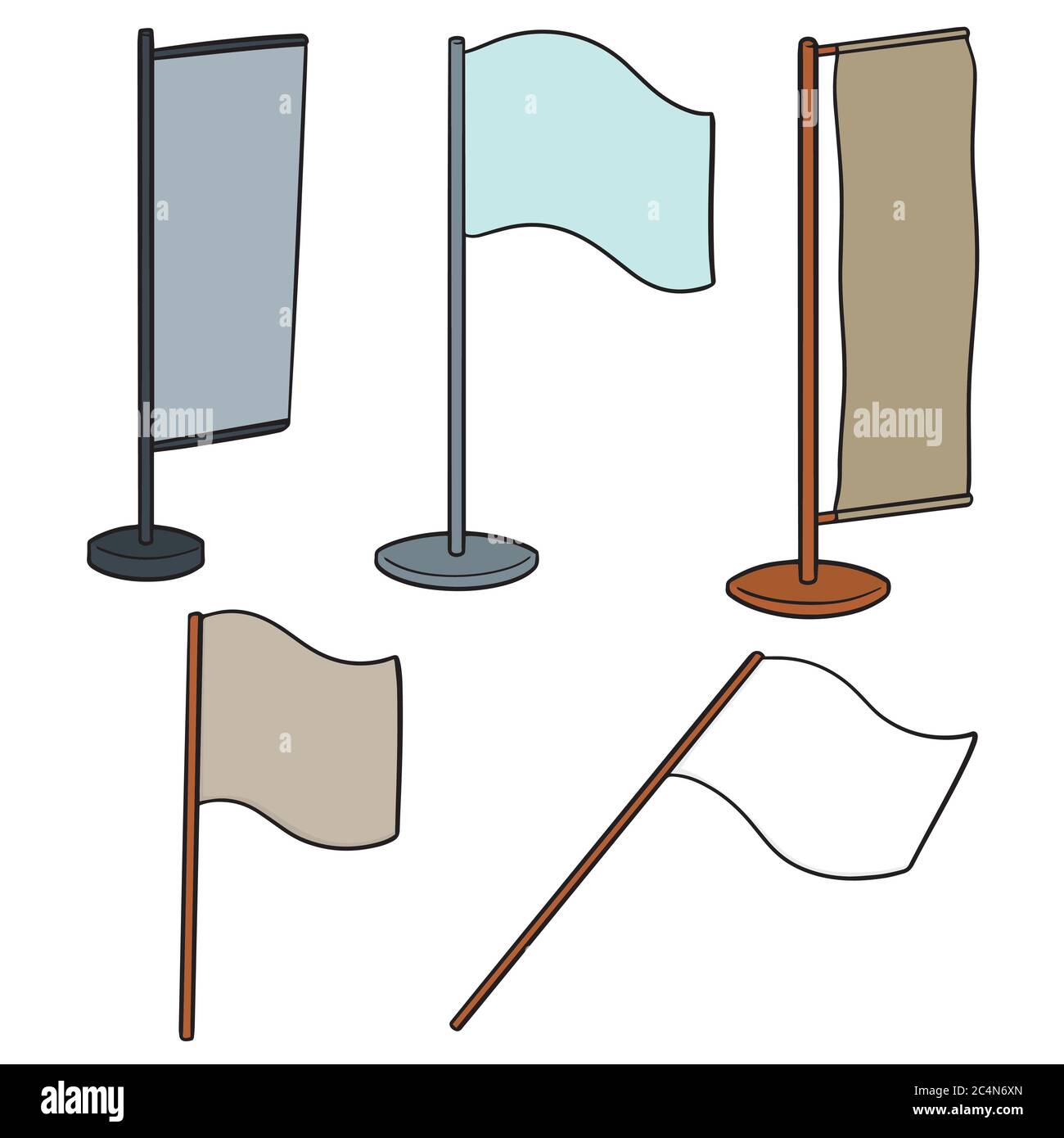 vector set of flag Stock Vector Image & Art - Alamy