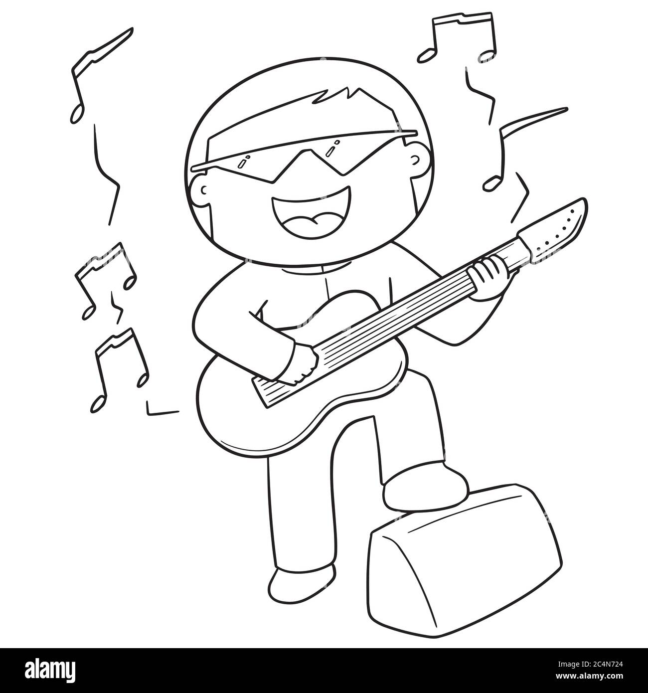 vector of musician Stock Vector Image & Art - Alamy