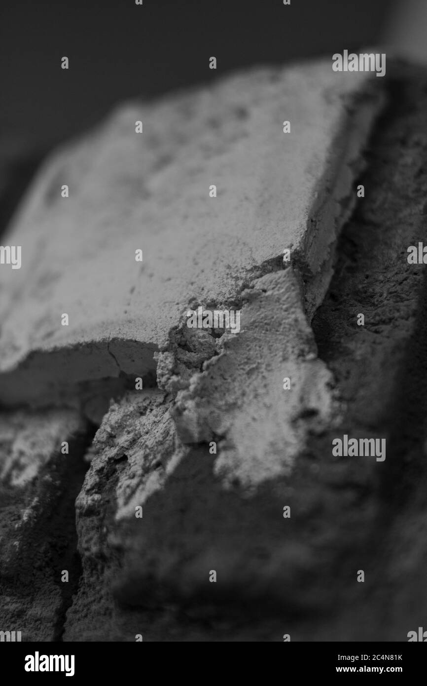 Grayscale closeup shot of an old cement wall texture Stock Photo - Alamy