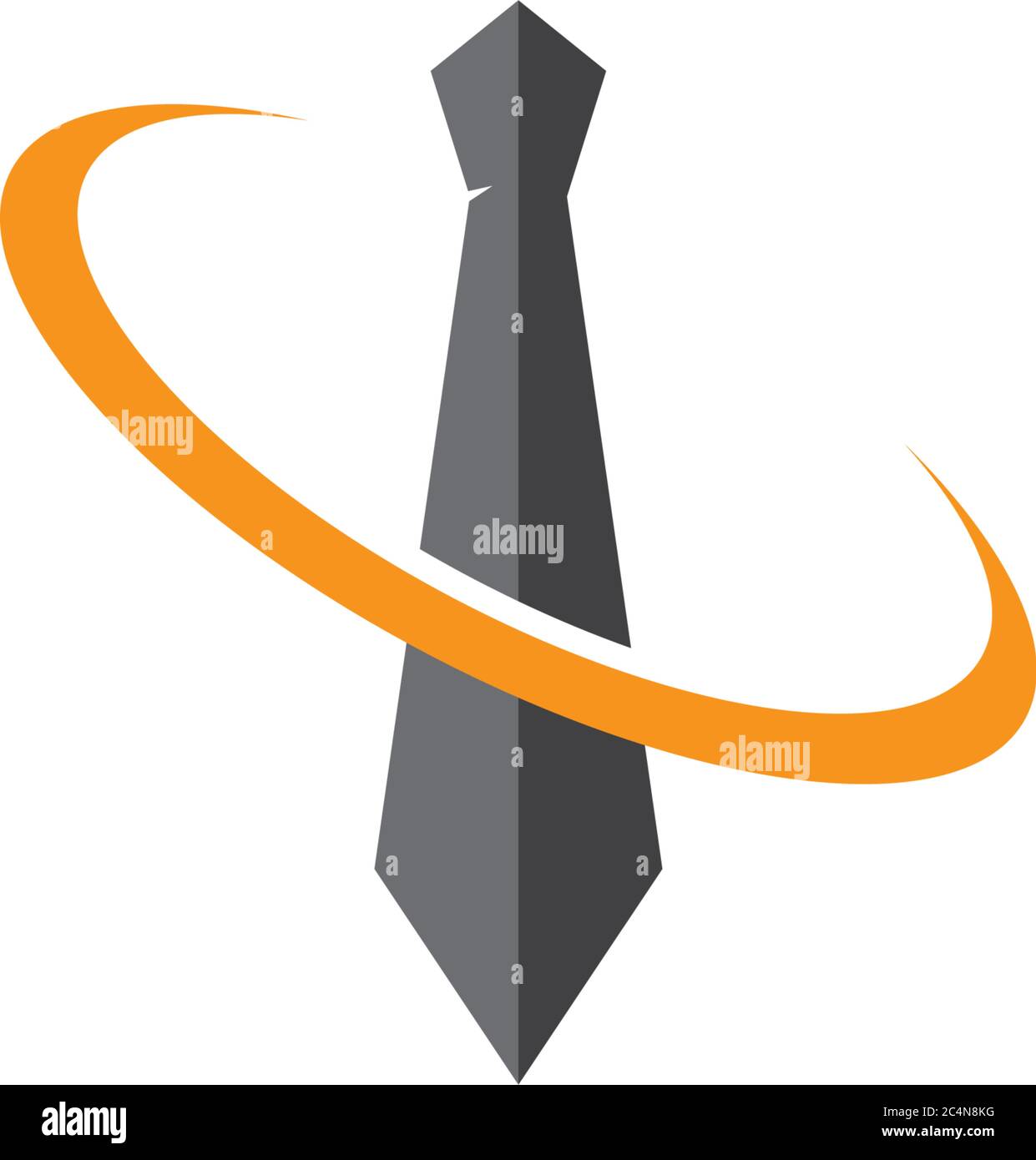 Tie logo template vector icon illustration design Stock Vector Image ...