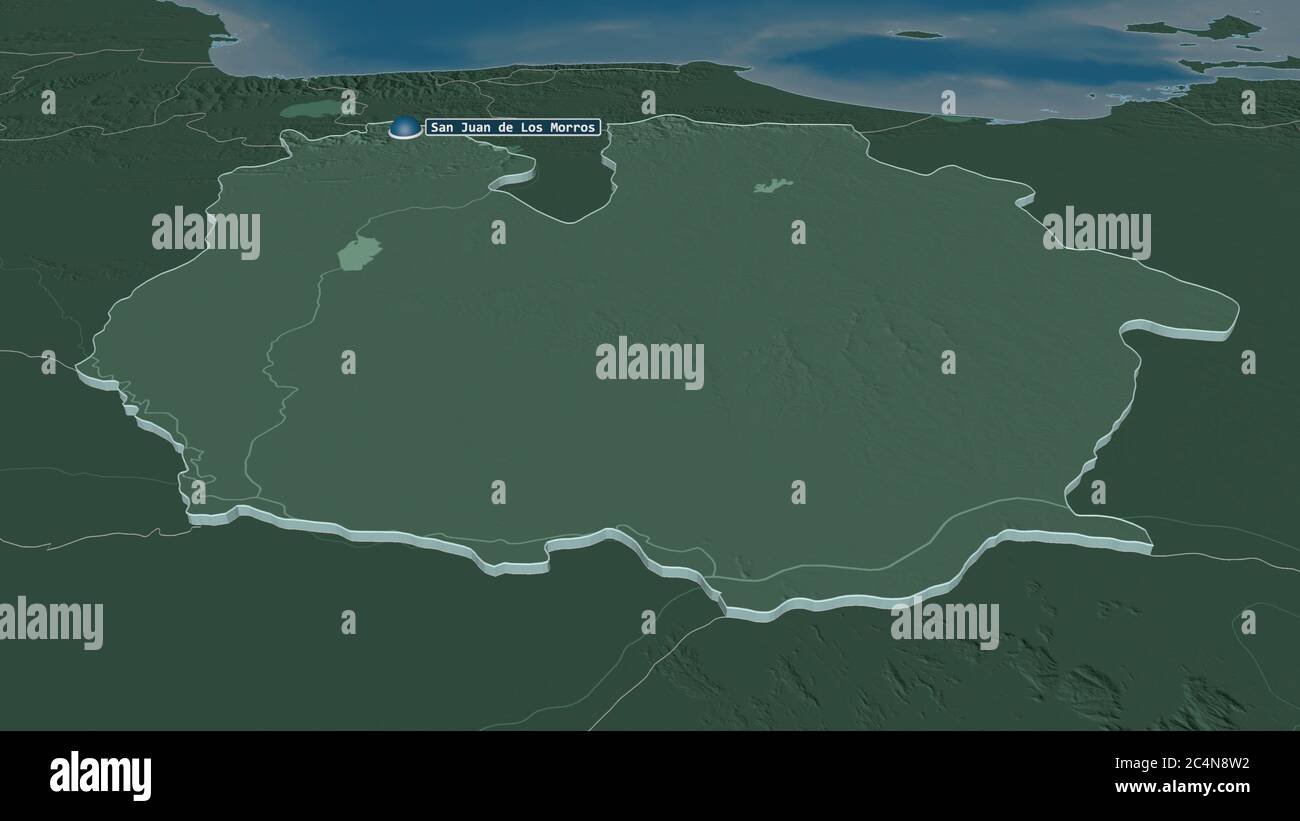 Map of guarico hi-res stock photography and images - Alamy