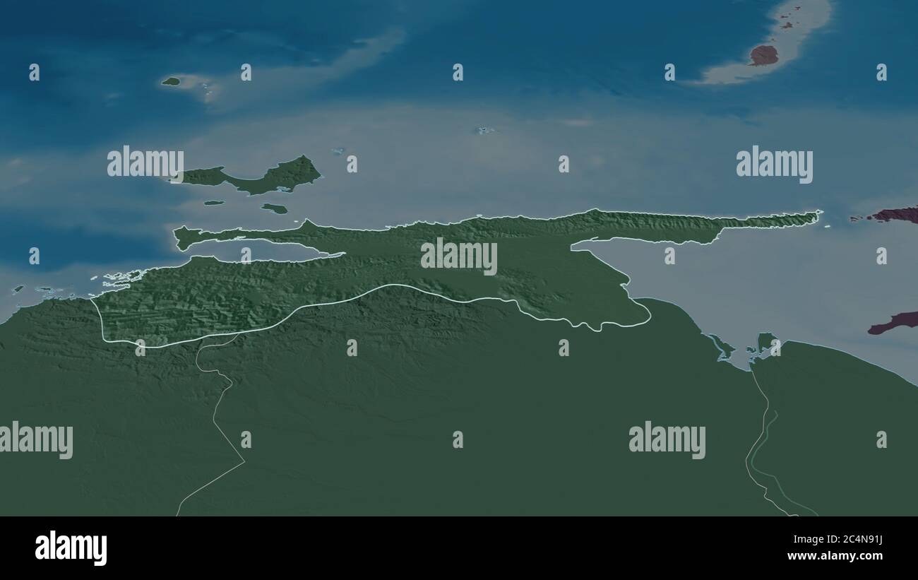 Cumana map hi-res stock photography and images - Alamy
