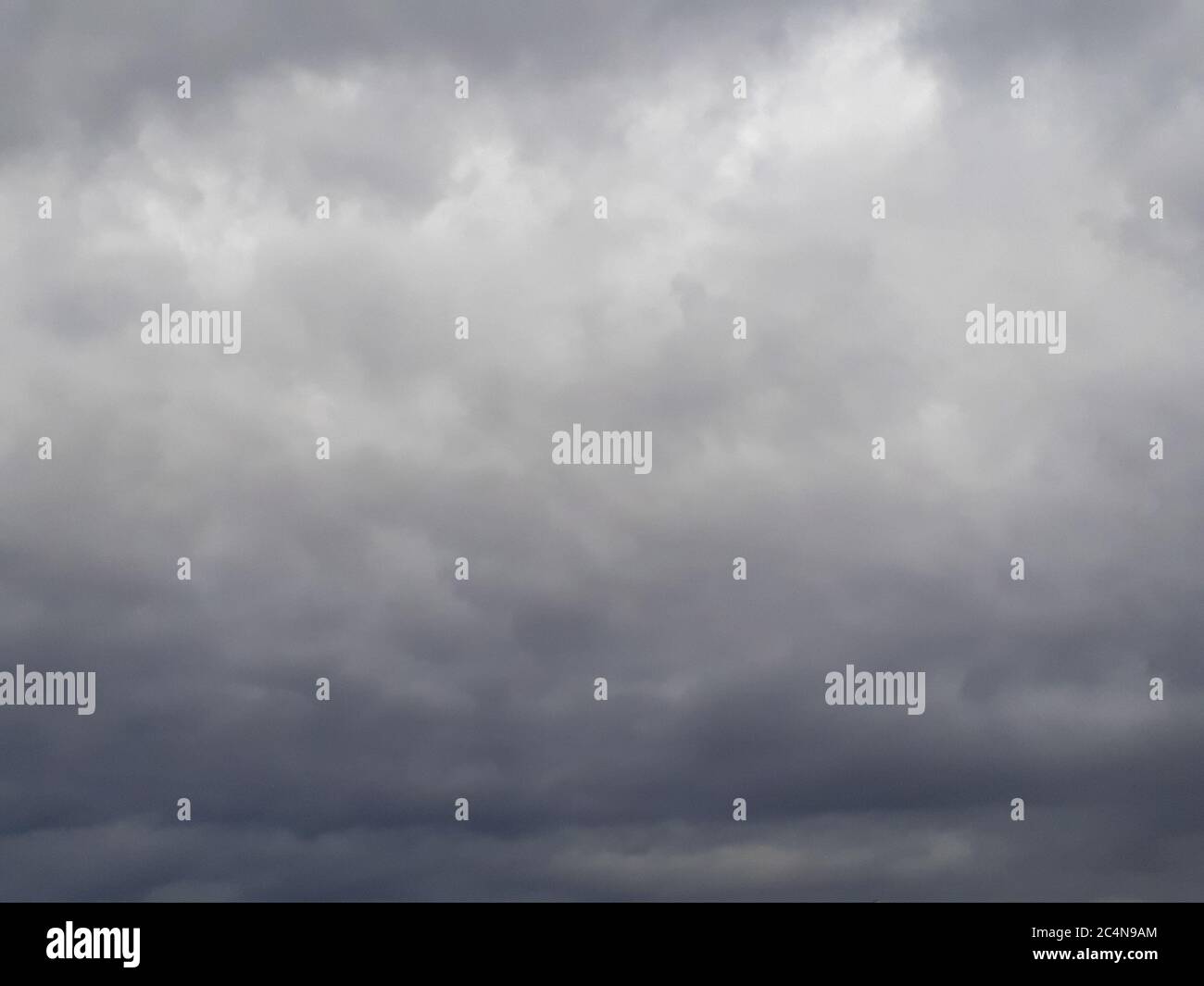 Low gray northern sky with melting clouds. Clouds, atmosphere, bad ...