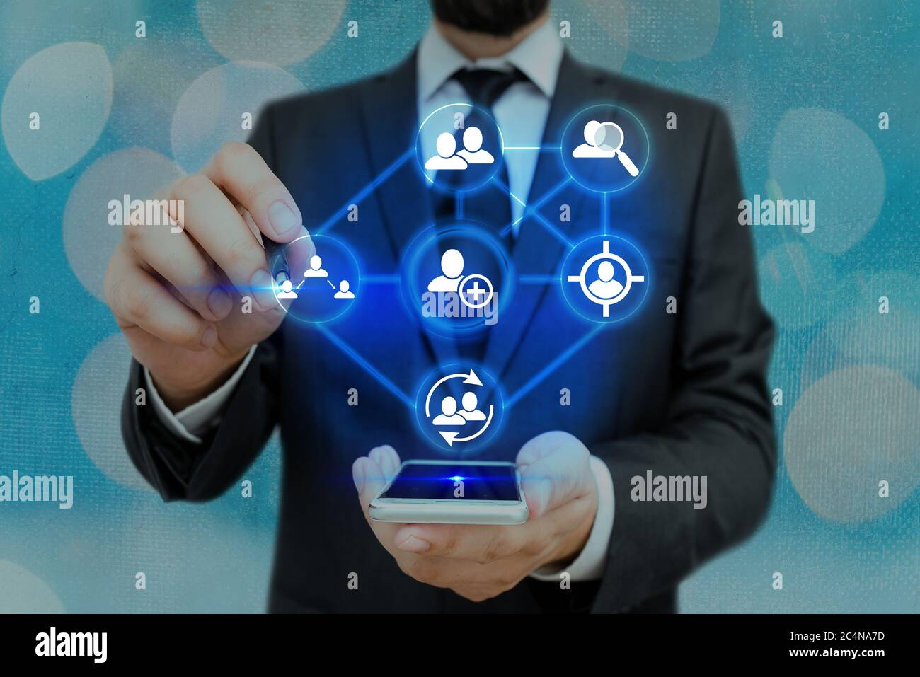 Information Digital Technology Network Connection Infographic Elements ...