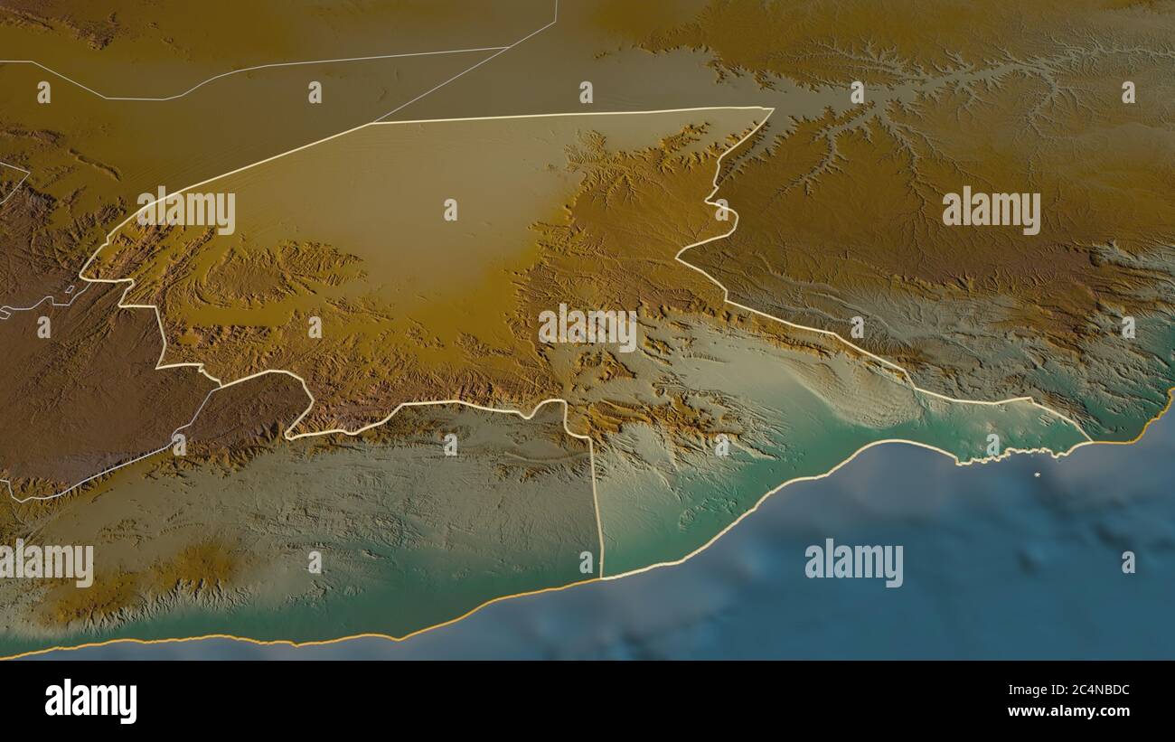 Shabwah map hi-res stock photography and images - Alamy