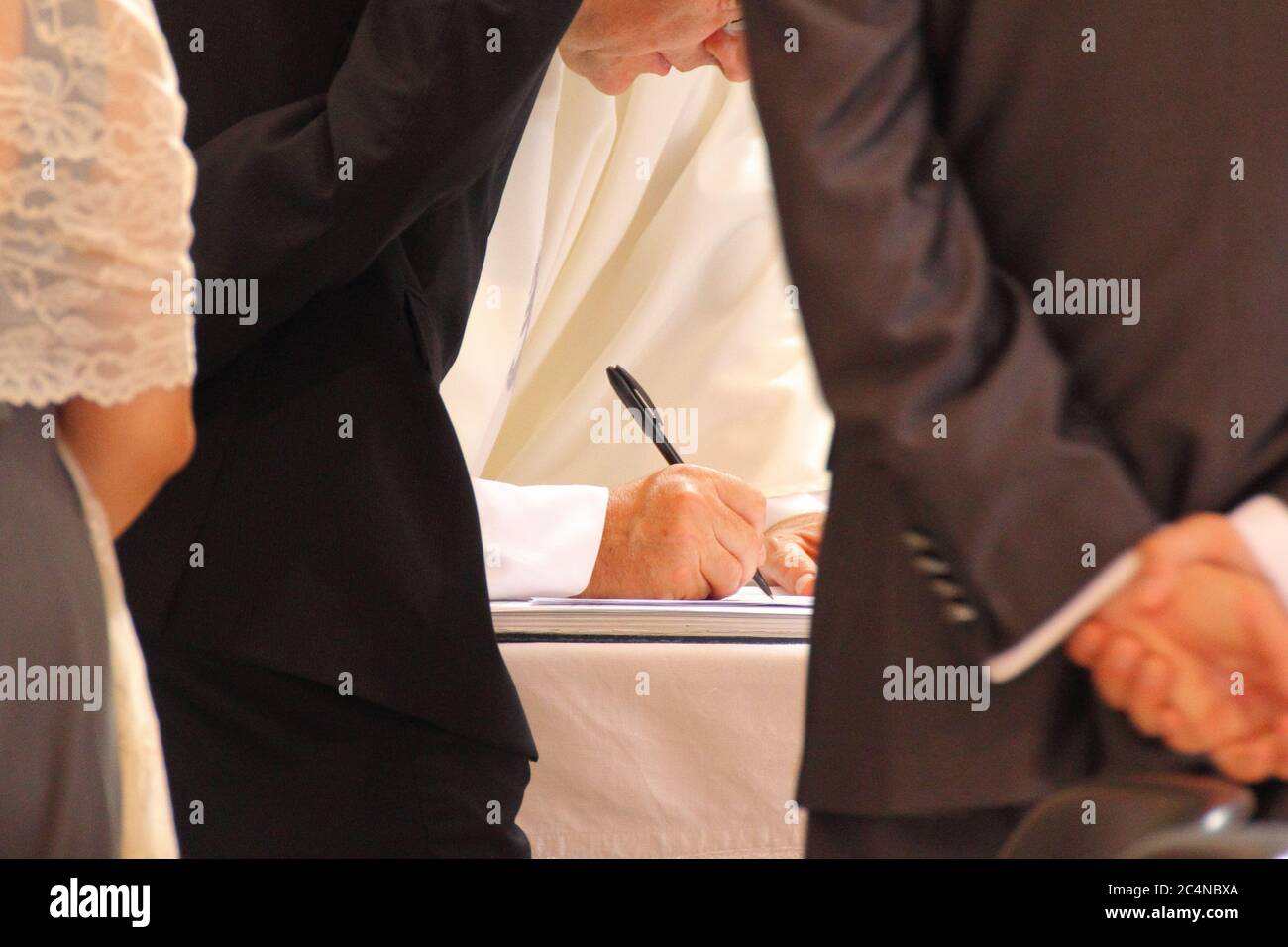 Scene from a wedding Stock Photo - Alamy