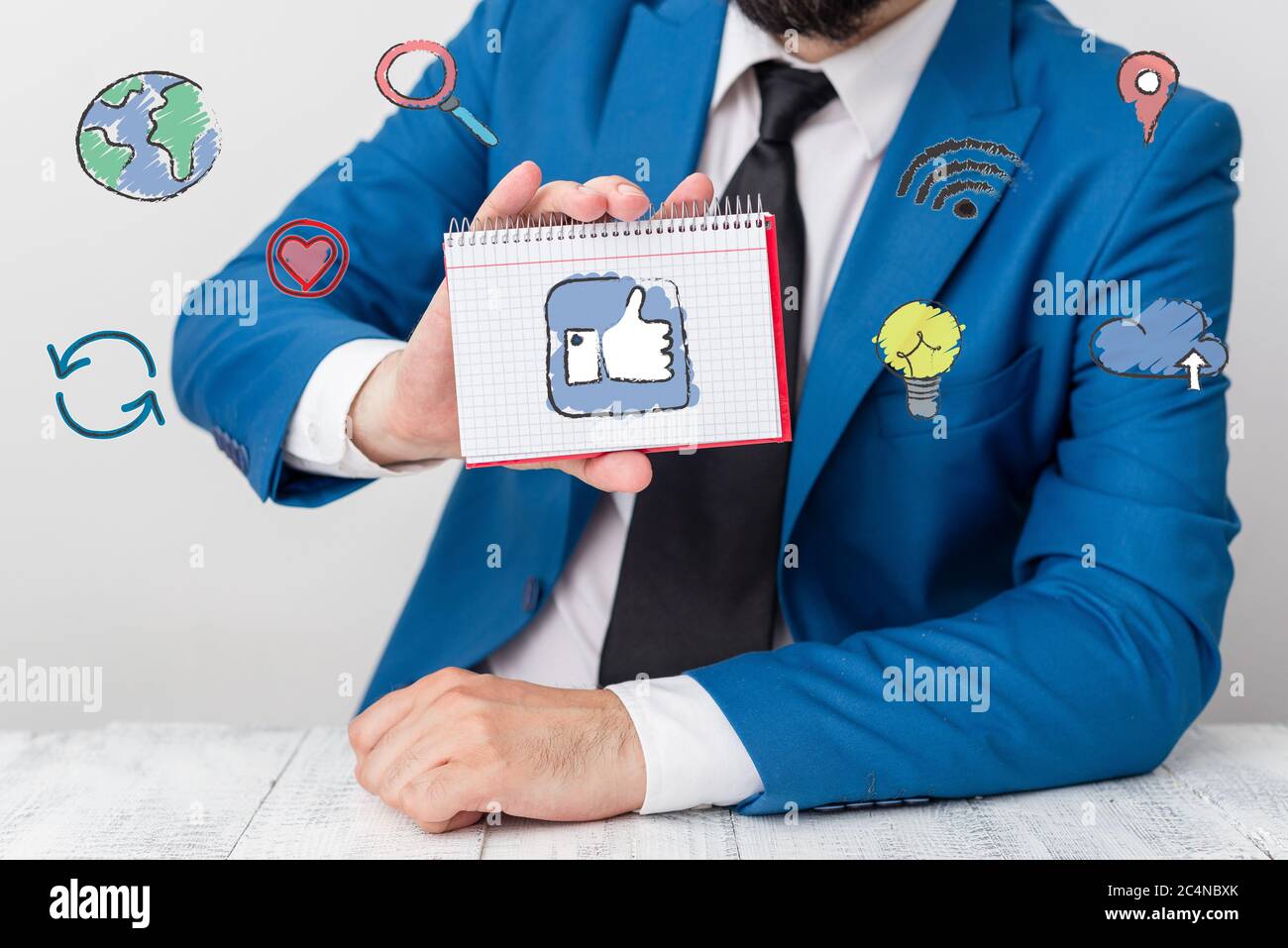 Free Sketch Of Digital Technology Information With Infographic Element ...