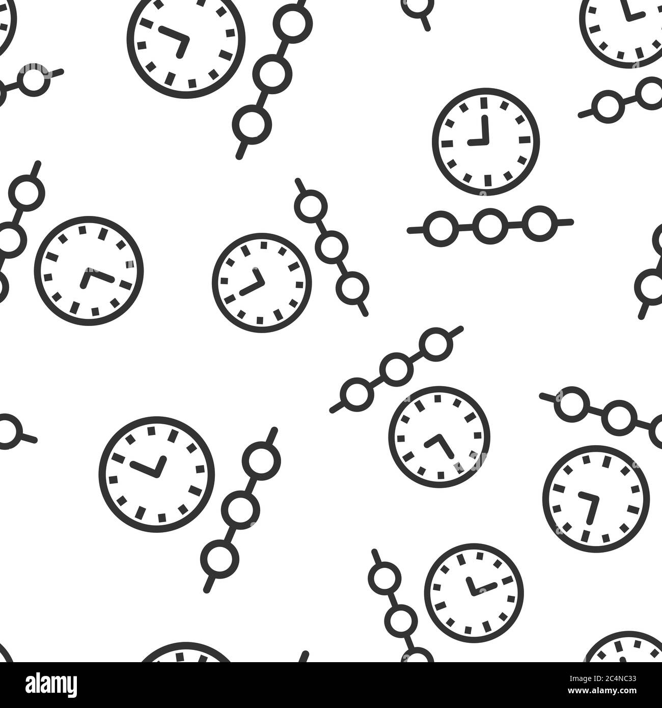 Timeline icon in flat style. Progress vector illustration on white ... Timeline icon in flat style. Progress vector illustration on white ...