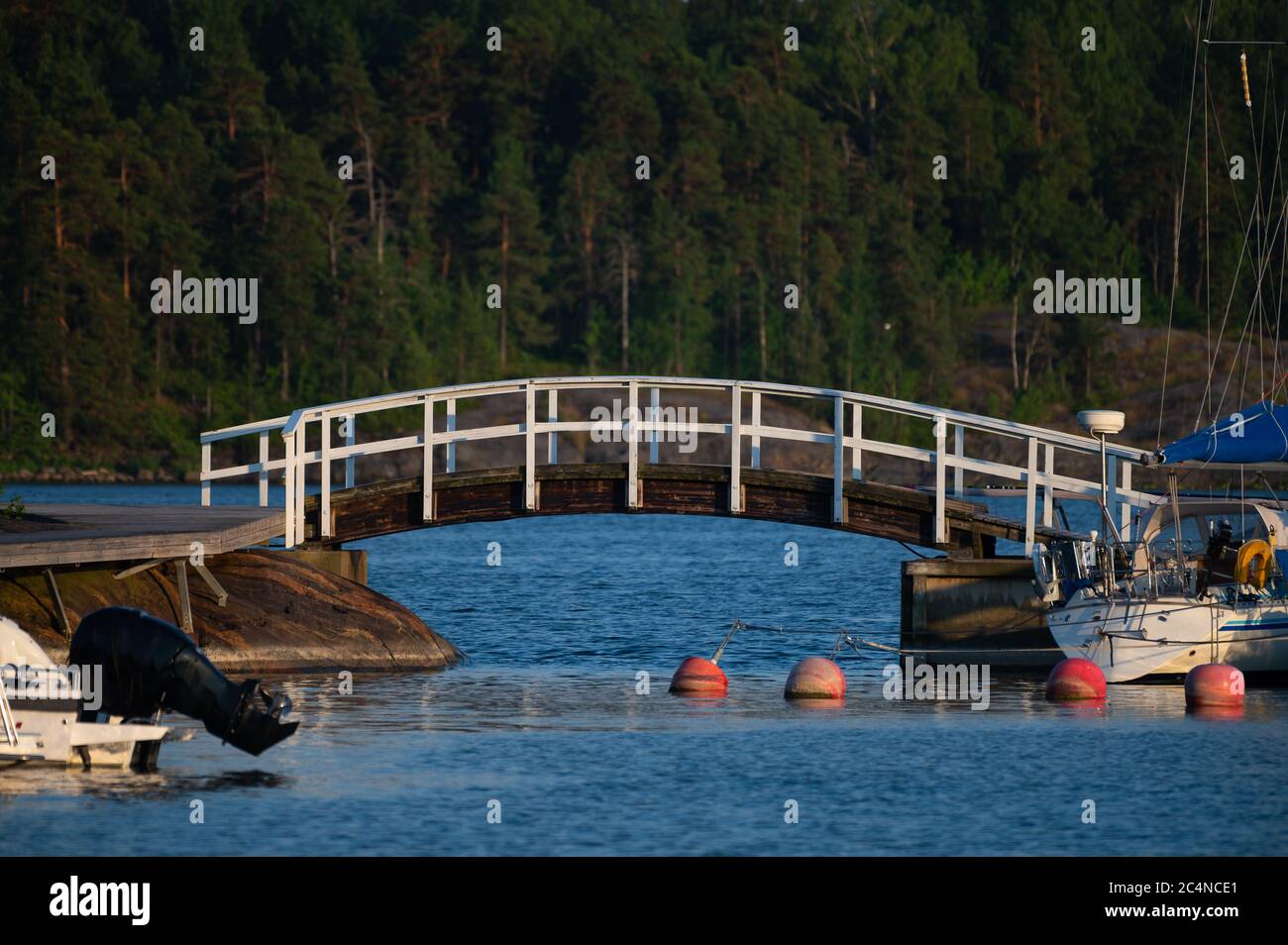 Bridge connecting two islands on hi-res stock photography and images ...