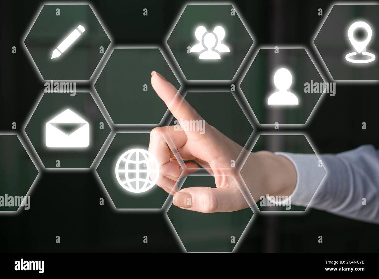 Grids And Different Set Up Of The Icons Latest Digital Technology ...