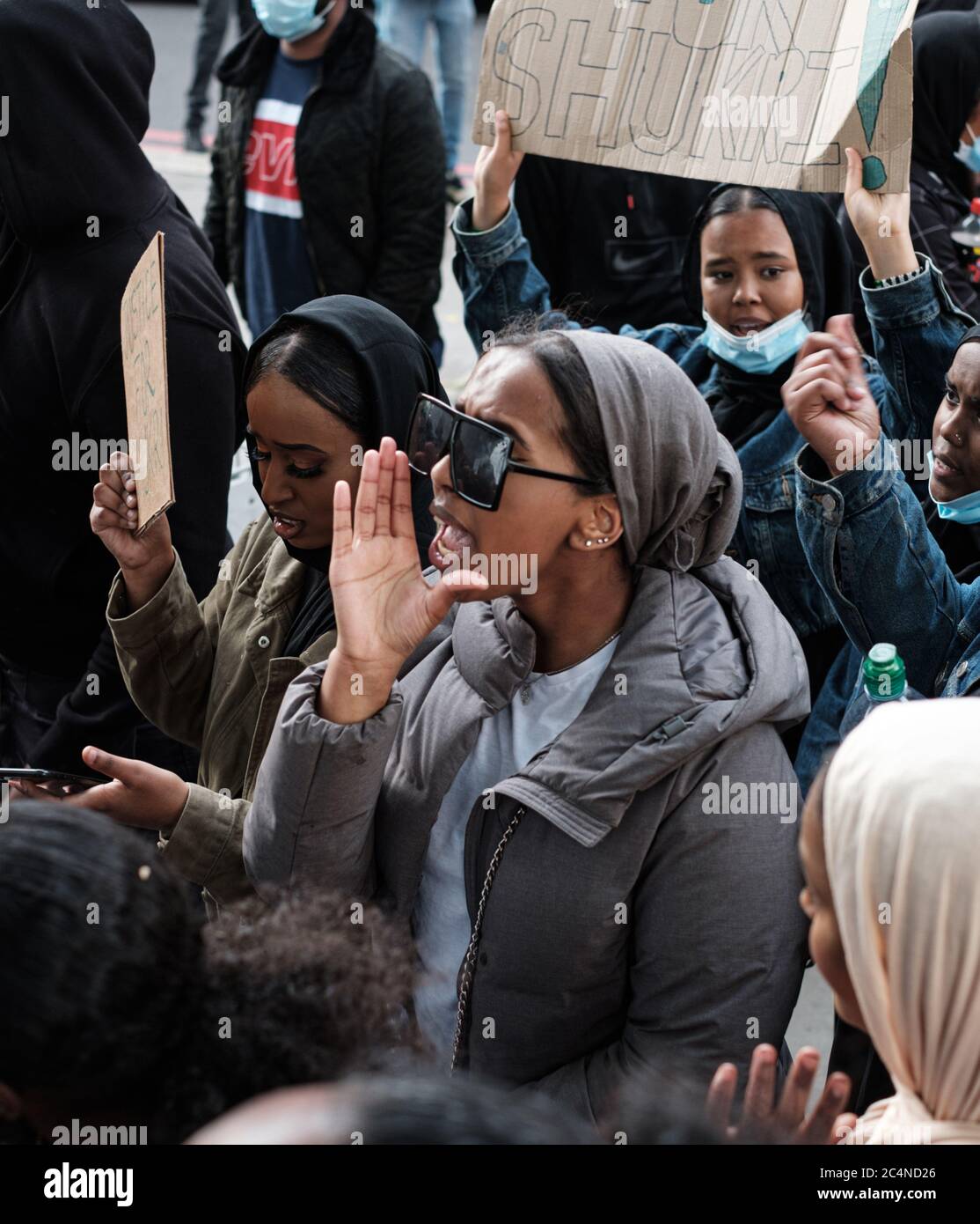 Shukri abdi on trafalgar square hi-res stock photography and images - Alamy