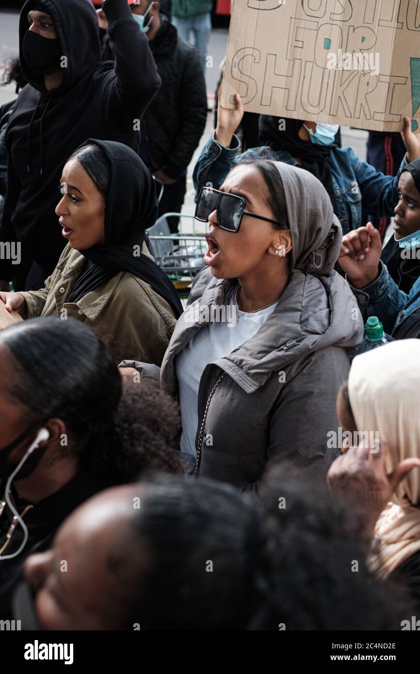 Justice for shukri abdi hi-res stock photography and images - Alamy