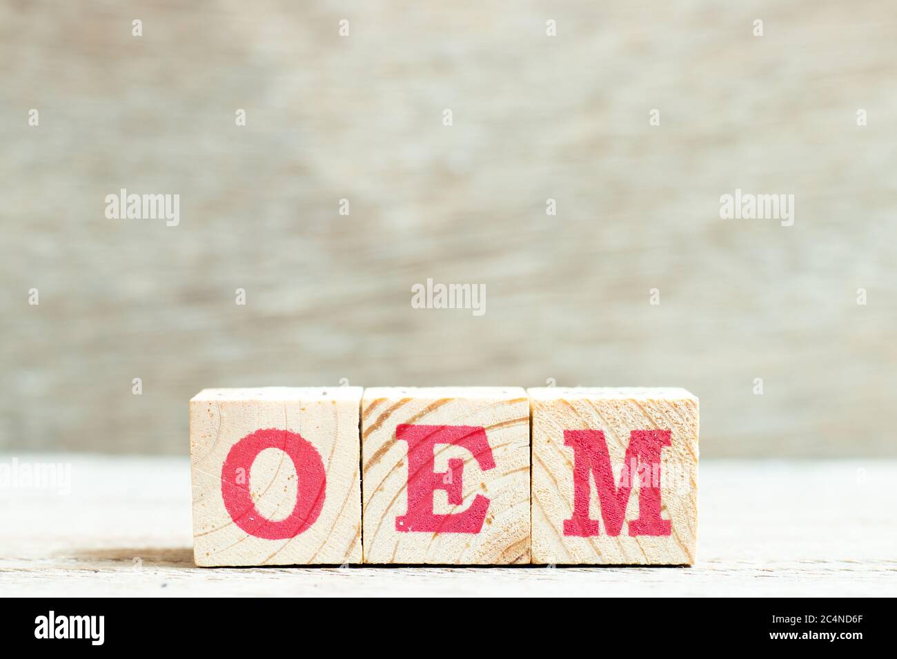 Alphabet letter in word OEM (Abbreviation of Original Equipment ...