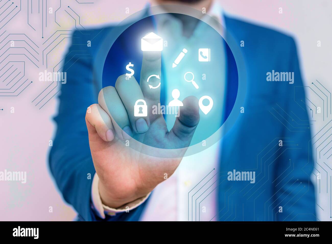 Grids And Different Set Up Of The Icons Latest Digital Technology ...