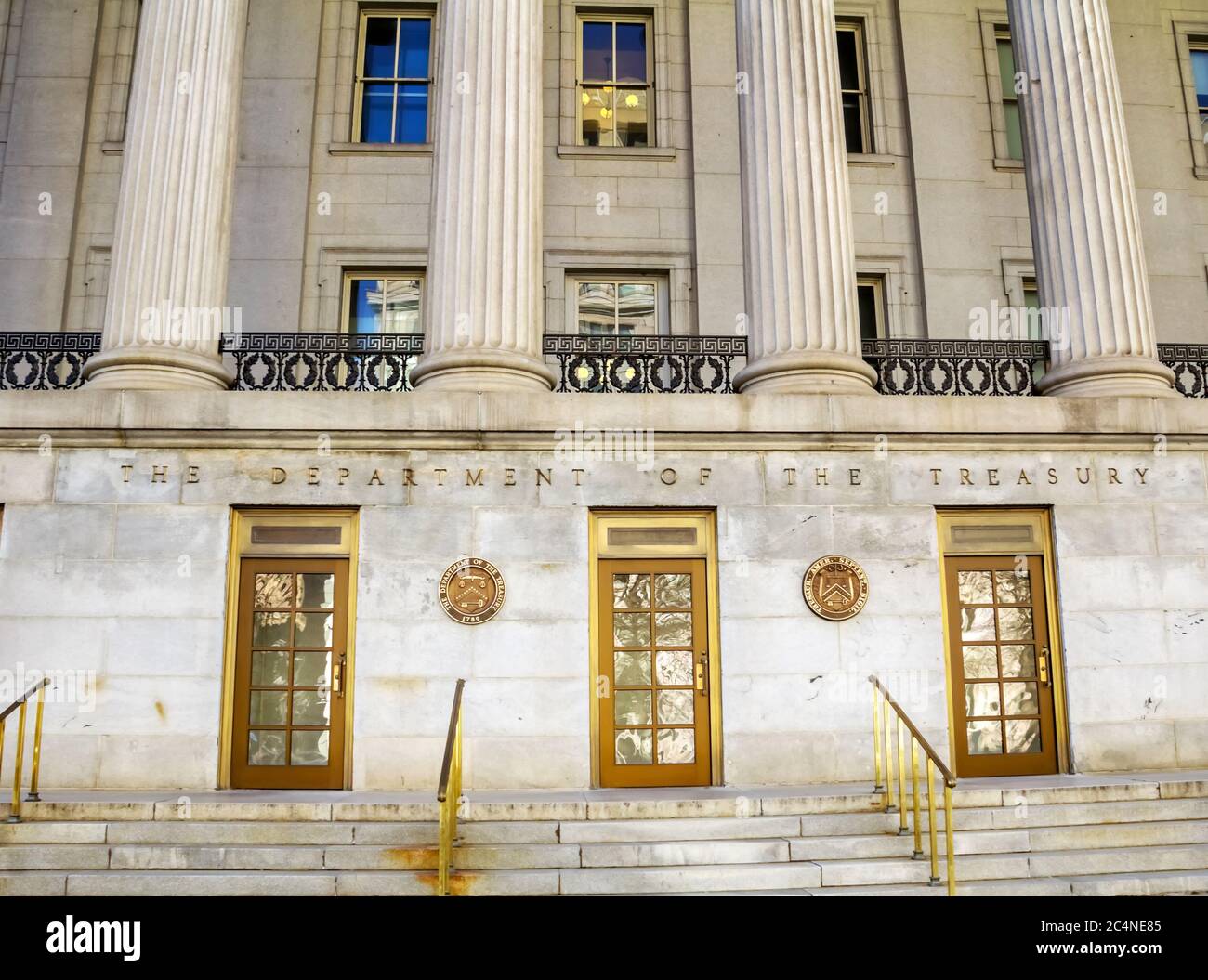 The Treasury Department in Washington DC Stock Photo - Alamy