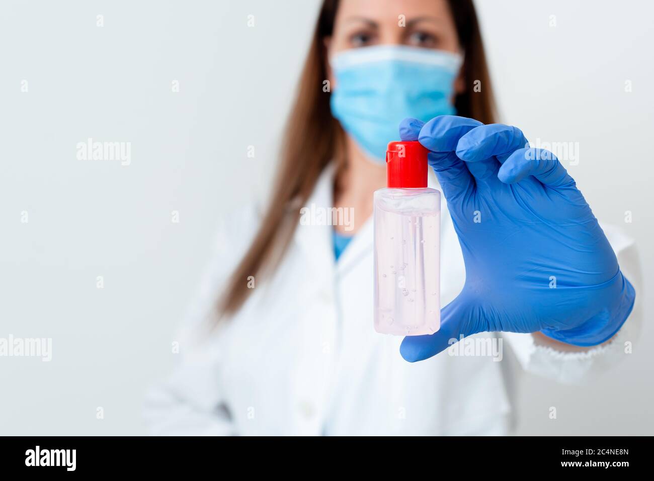 Laboratory Blood Test Sample Shown For Medical Diagnostic Analysis ...