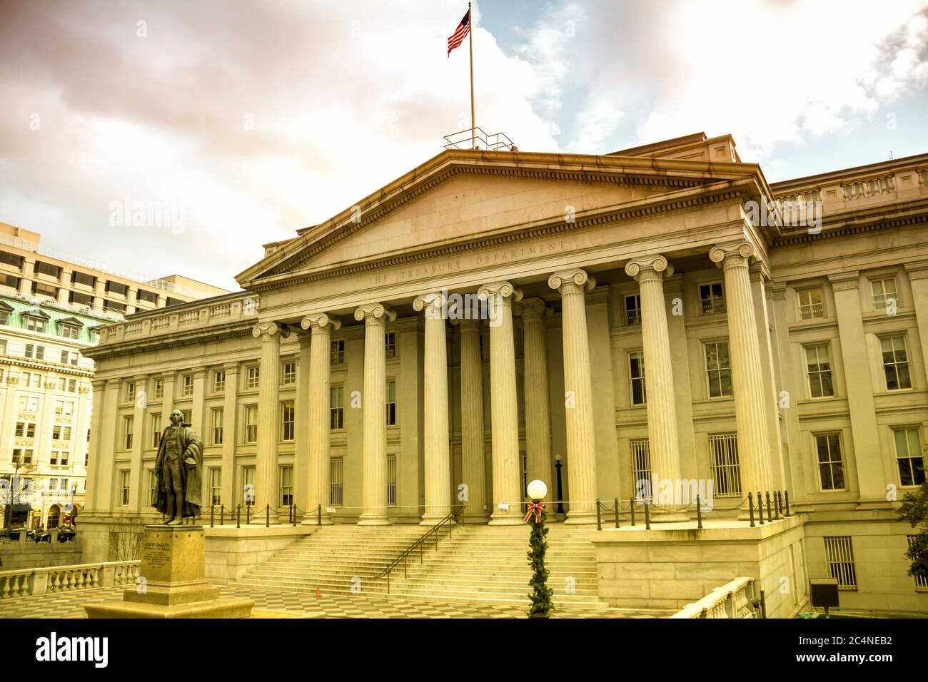 At the treasury building in central london hi-res stock photography and ...