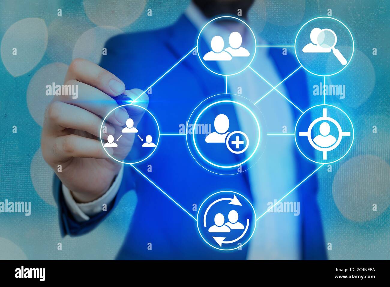 Information Digital Technology Network Connection Infographic Elements ...