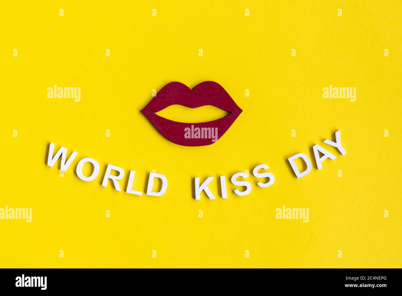 World kiss day or international kissing day. 6th July Stock Photo - Alamy