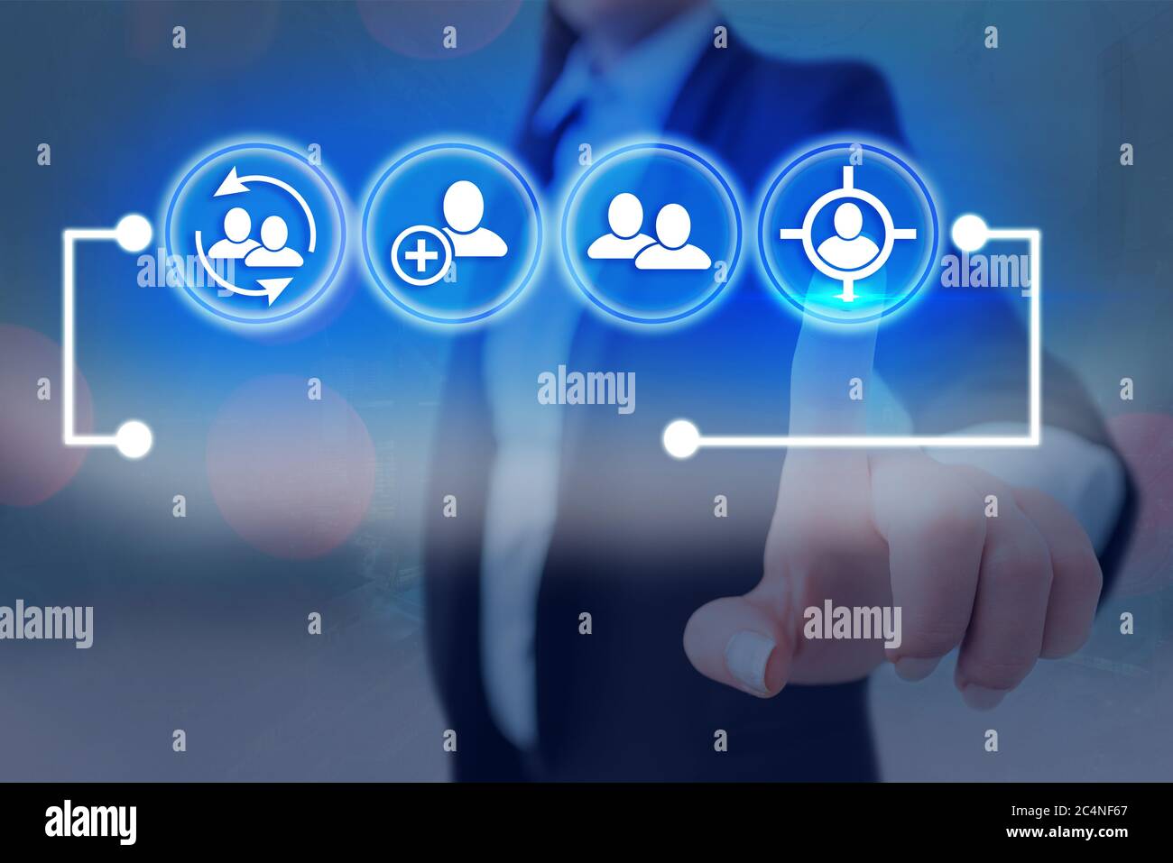 Information Digital Technology Network Connection Infographic Elements ...