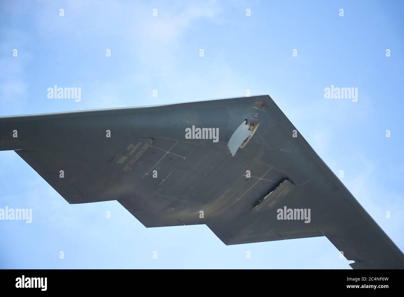 Stealth Bomber Bottom View