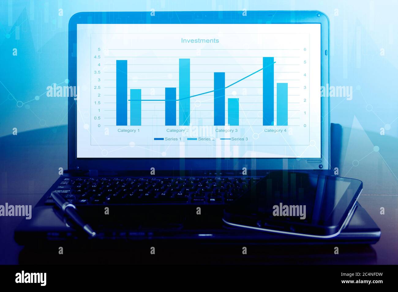 Trade charts hi-res stock photography and images - Alamy