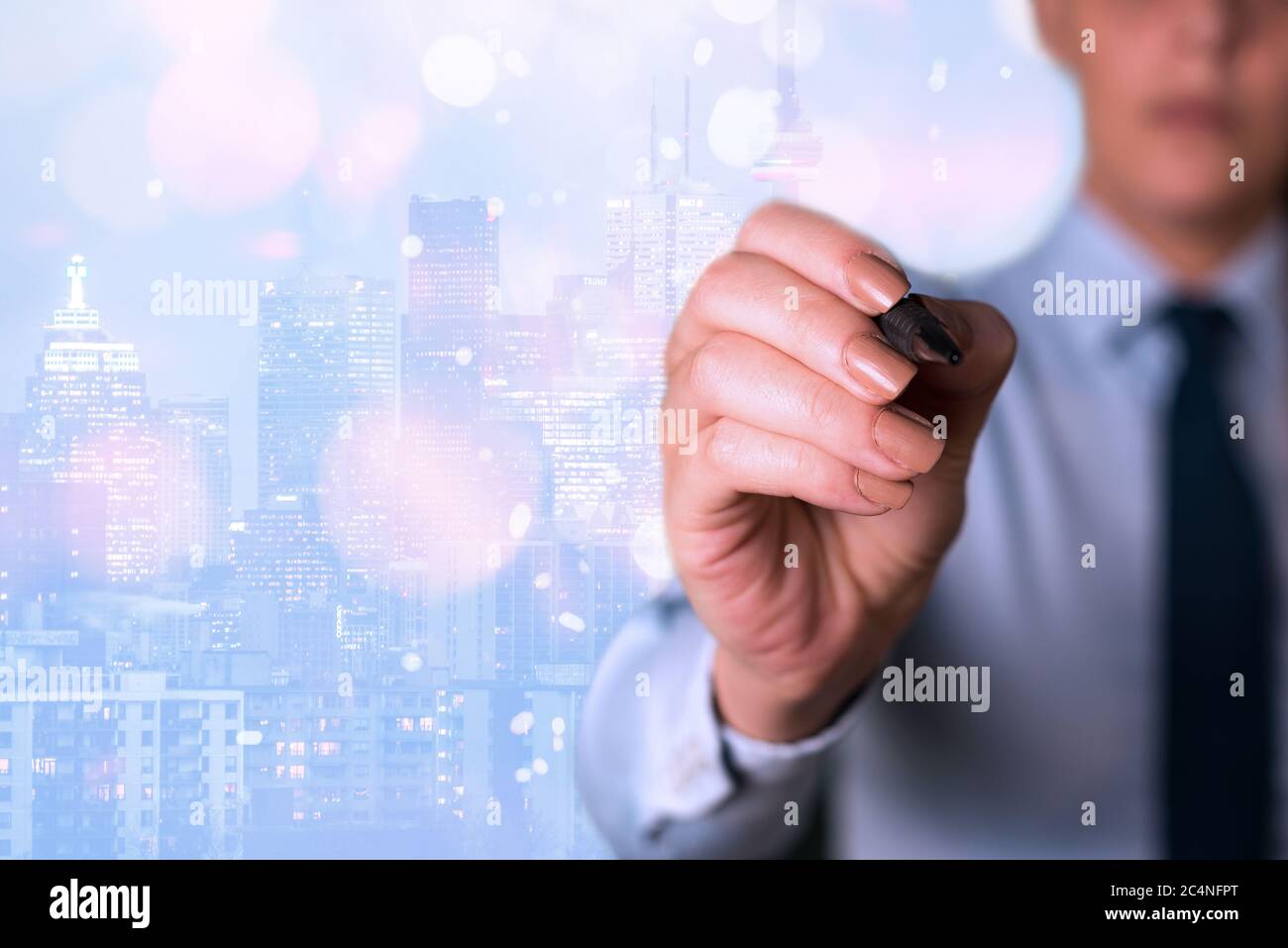 Touching Screen Digital Application Marking Important Details In ...