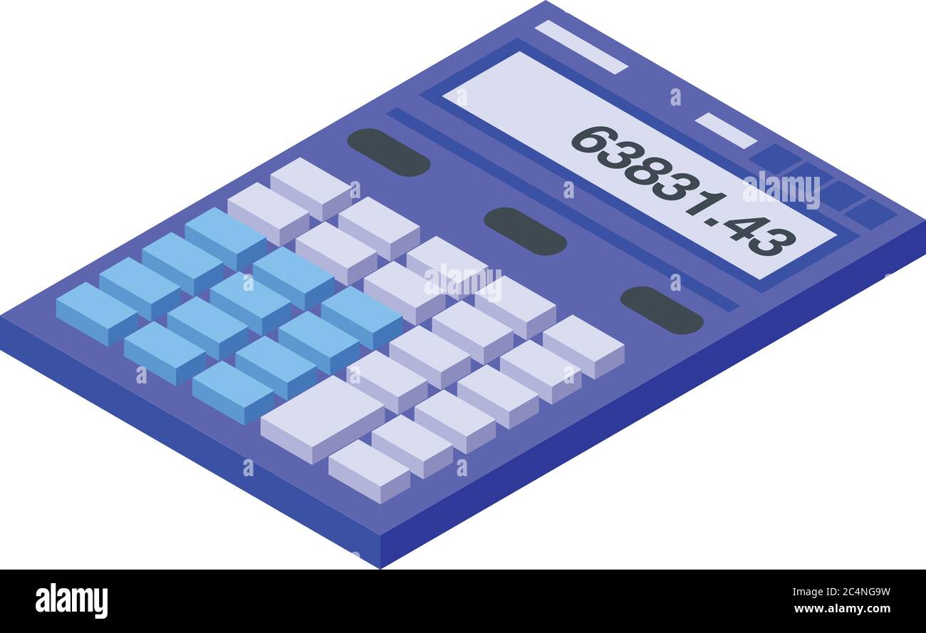 Calculator cartoon grey illustration hi-res stock photography and ...