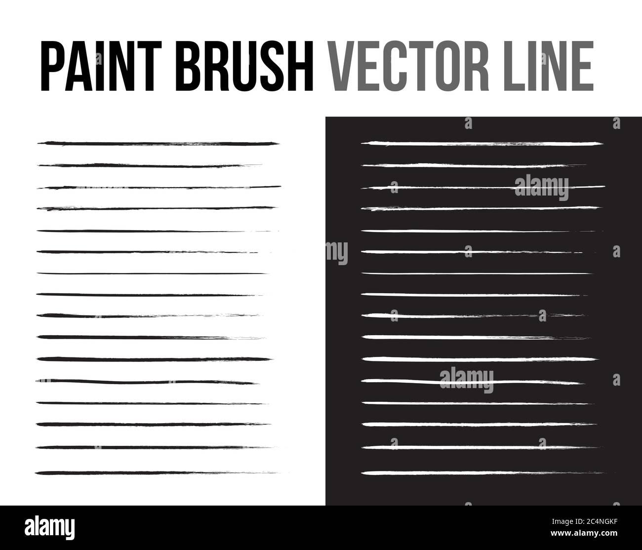 Line stroke paint design Stock Vector Images - Alamy