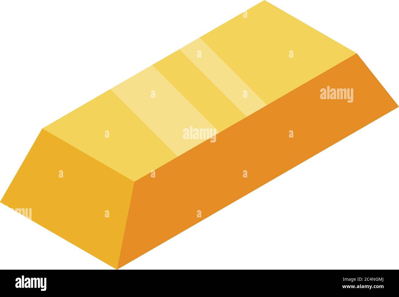 Gold bar trade icon, isometric style Stock Vector Image & Art - Alamy