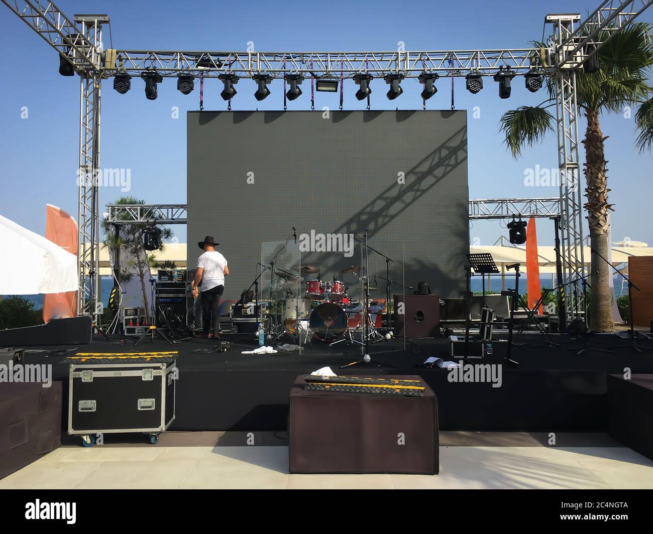 Stage Set Up High Resolution Stock Photography and Images - Alamy