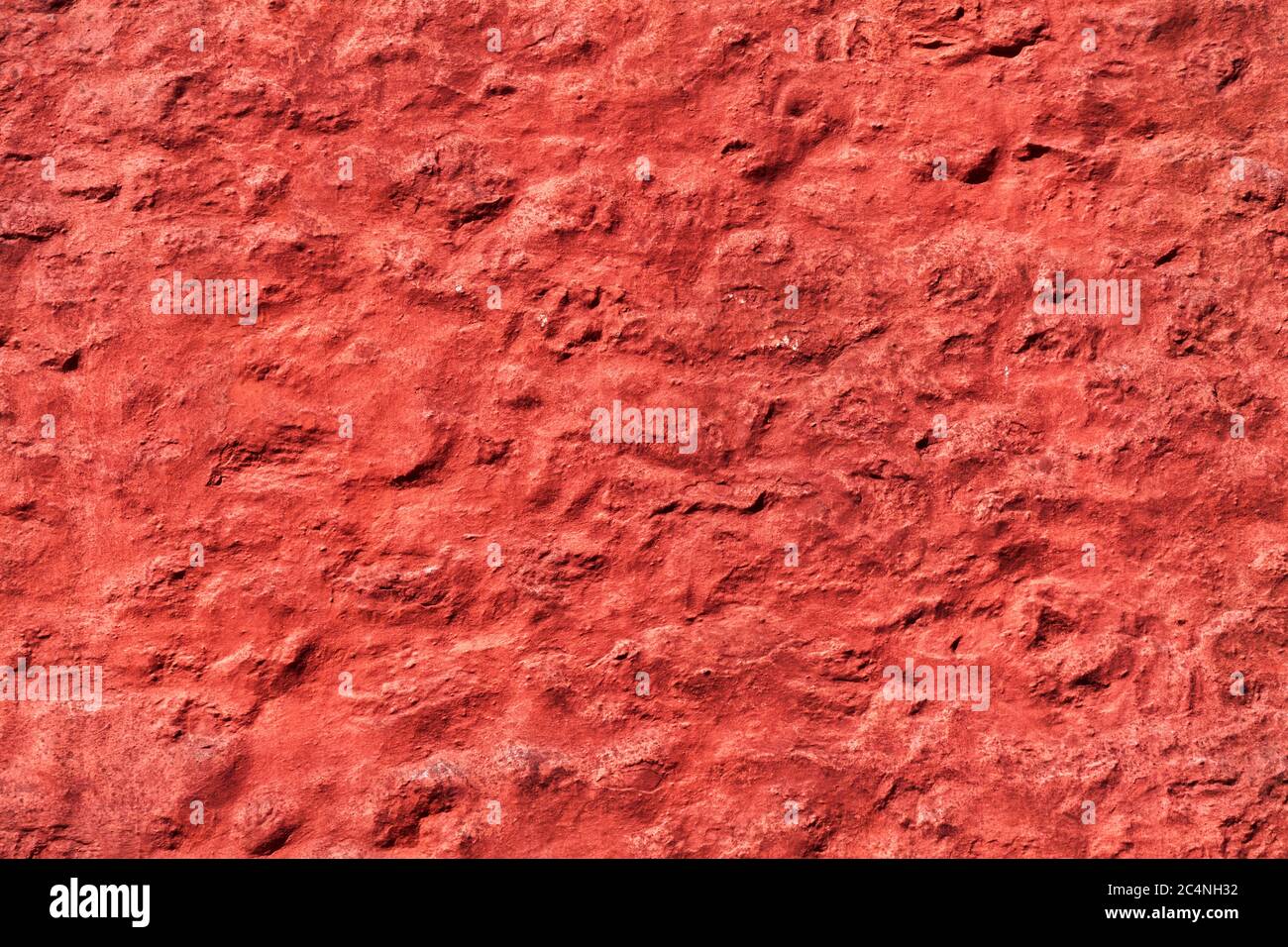 Old red weathered rough wall texture background Stock Photo - Alamy