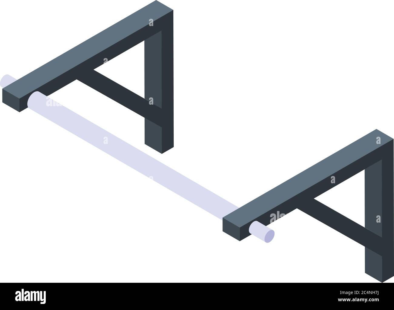 Gym fix bar icon, isometric style Stock Vector Image & Art - Alamy