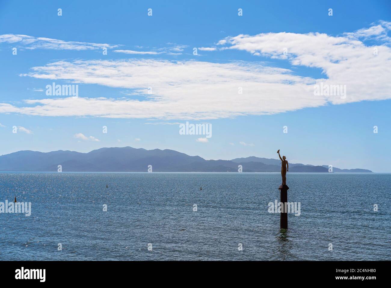 Townsville, Queensland, Australia - June 2020: Ocean Siren lighting ...