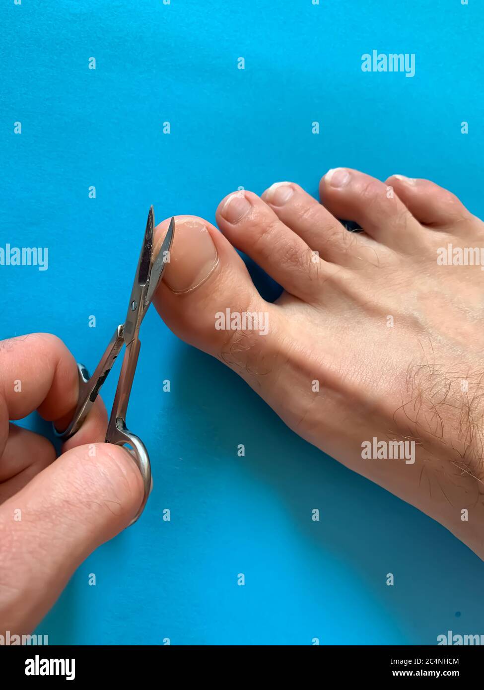 Blue toes hi-res stock photography and images - Alamy